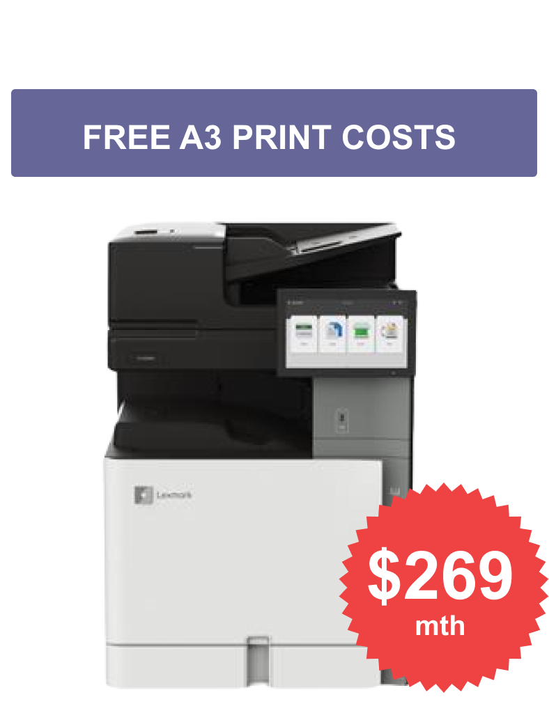 Lexmark XC9635 Colour A3 Multifunction Printer With Free Print Costs ...